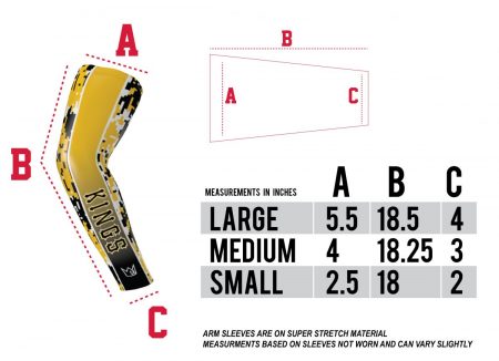 ARM SLEEVE SIZE CHART-01 | Sublimation Kings