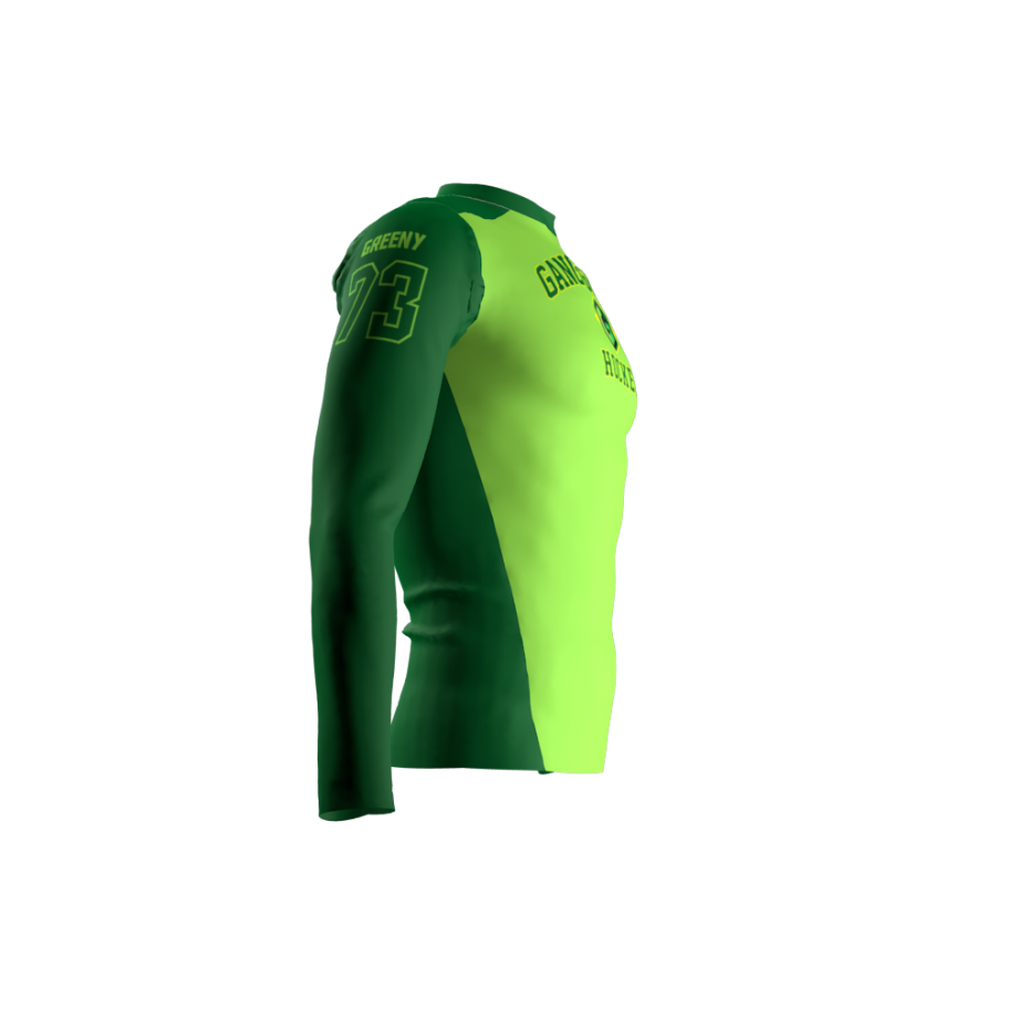 Gang Green Compression Shirt – Sublimation Kings
