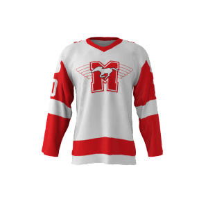 Mustangs Custom Dye Sublimated Hockey Jersey | Sublimation Kings