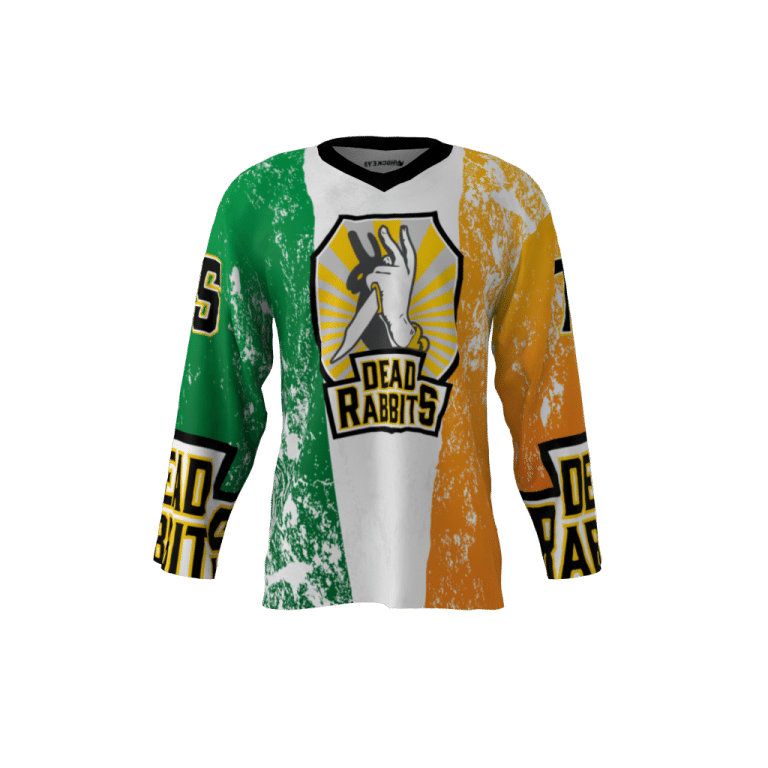 Dead Rabbits Custom Dye Sublimated Hockey Jersey | Sublimation Kings