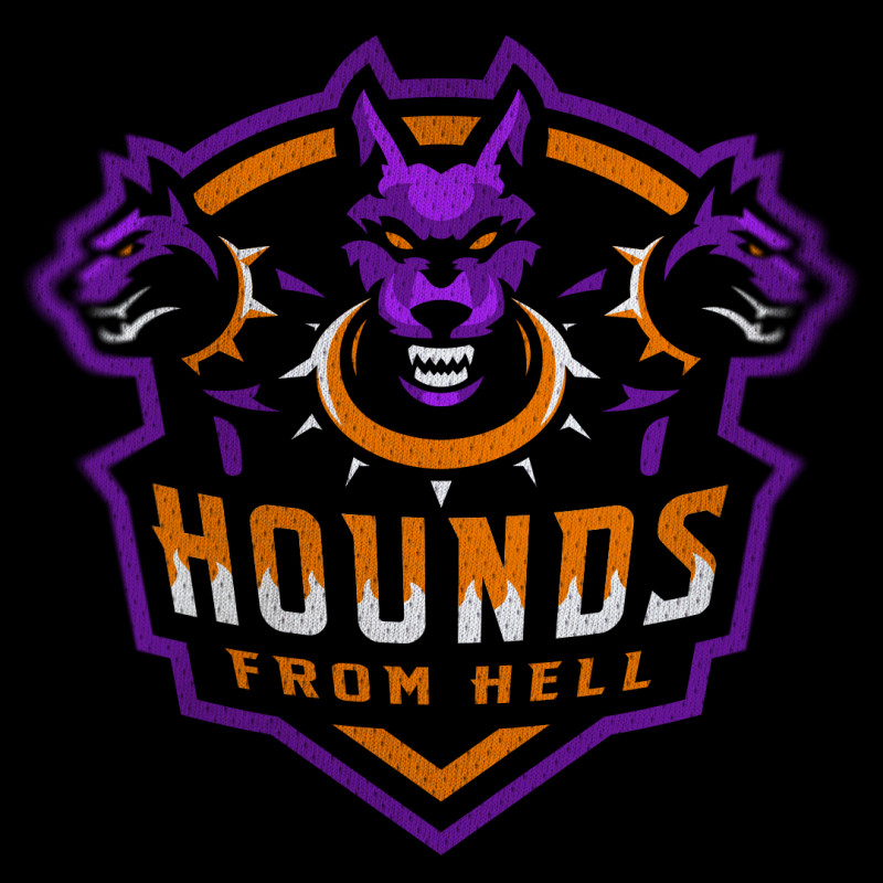 Hounds From Hell Purple Hockey Jersey – Sublimation Kings