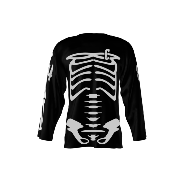 Skeleton Hockey Jersey | Sublimation Kings