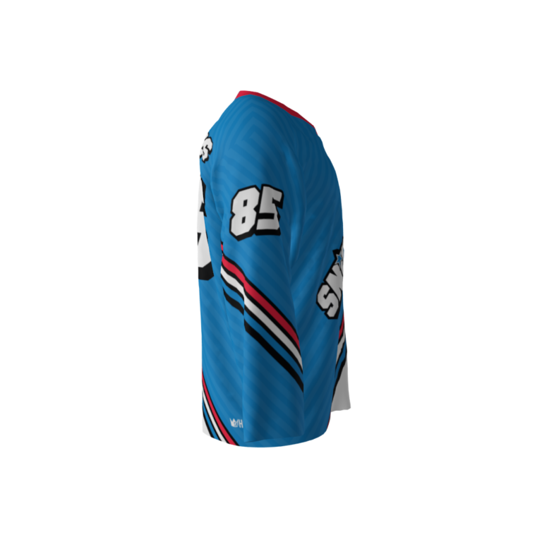 Snipe Show Blue Hockey Jersey – Sublimation Kings