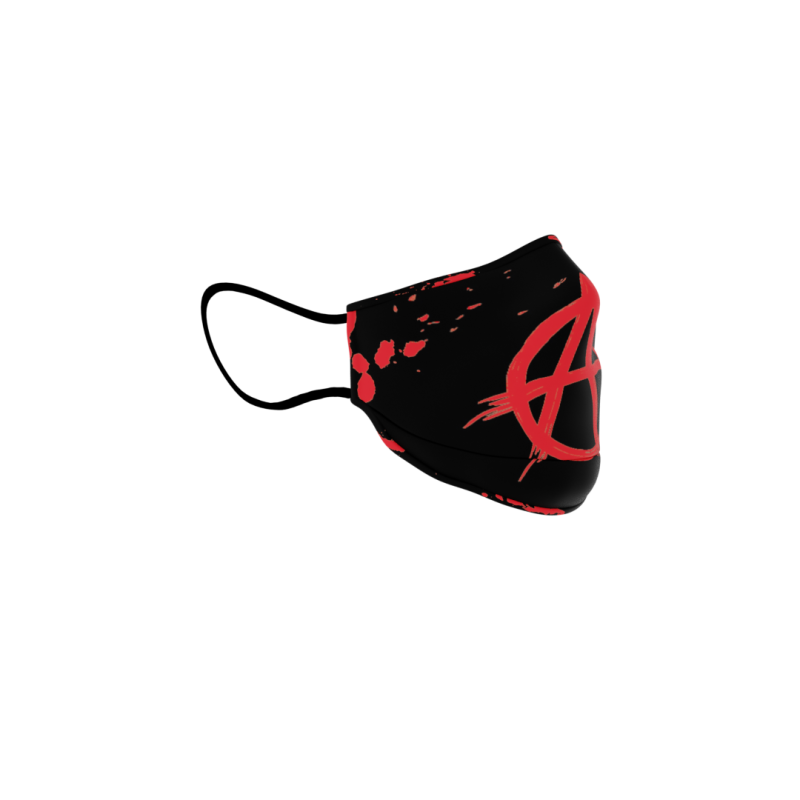 Sublimated Anarchy Face Mask | Sublimation Kings