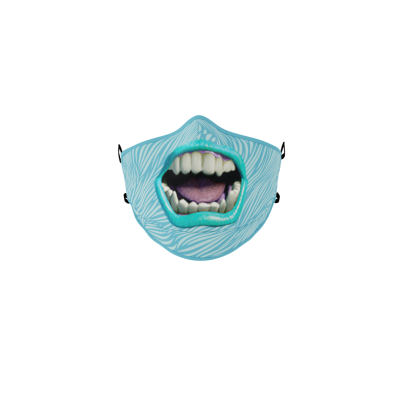 Sublimated Monster Face Mask | Sublimation Kings