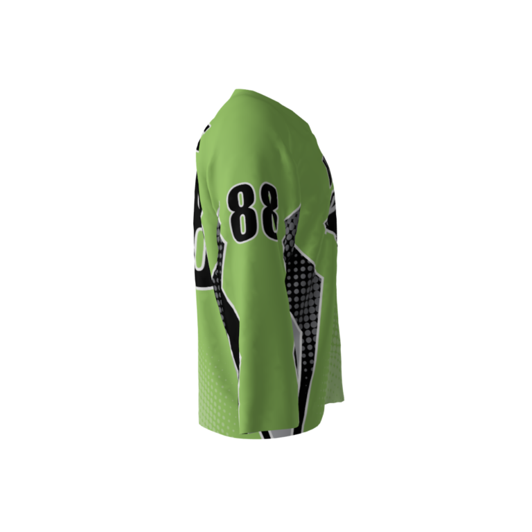 Venom Lime Green Hockey Jersey | Sublimation Kings