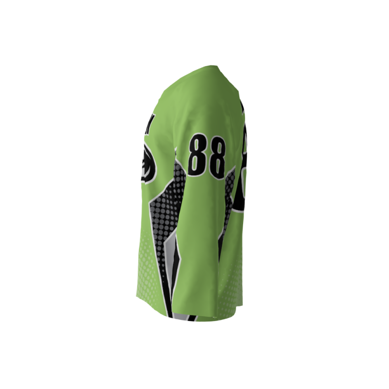 Venom Lime Green Hockey Jersey | Sublimation Kings