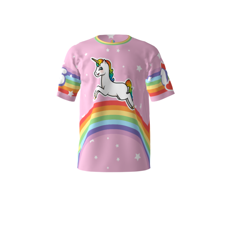 Unicorns Pink Softball Jersey | Sublimation Kings
