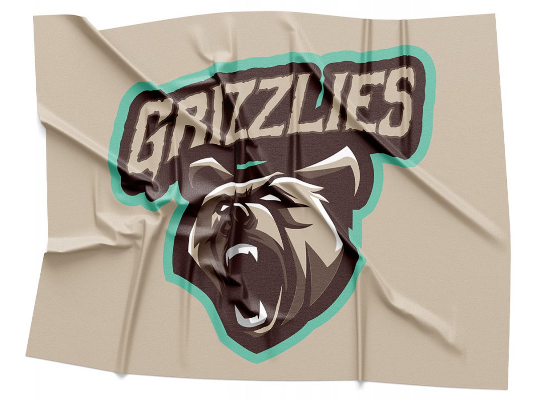 Grizzlies Tan Hockey Jersey | Sublimation Kings
