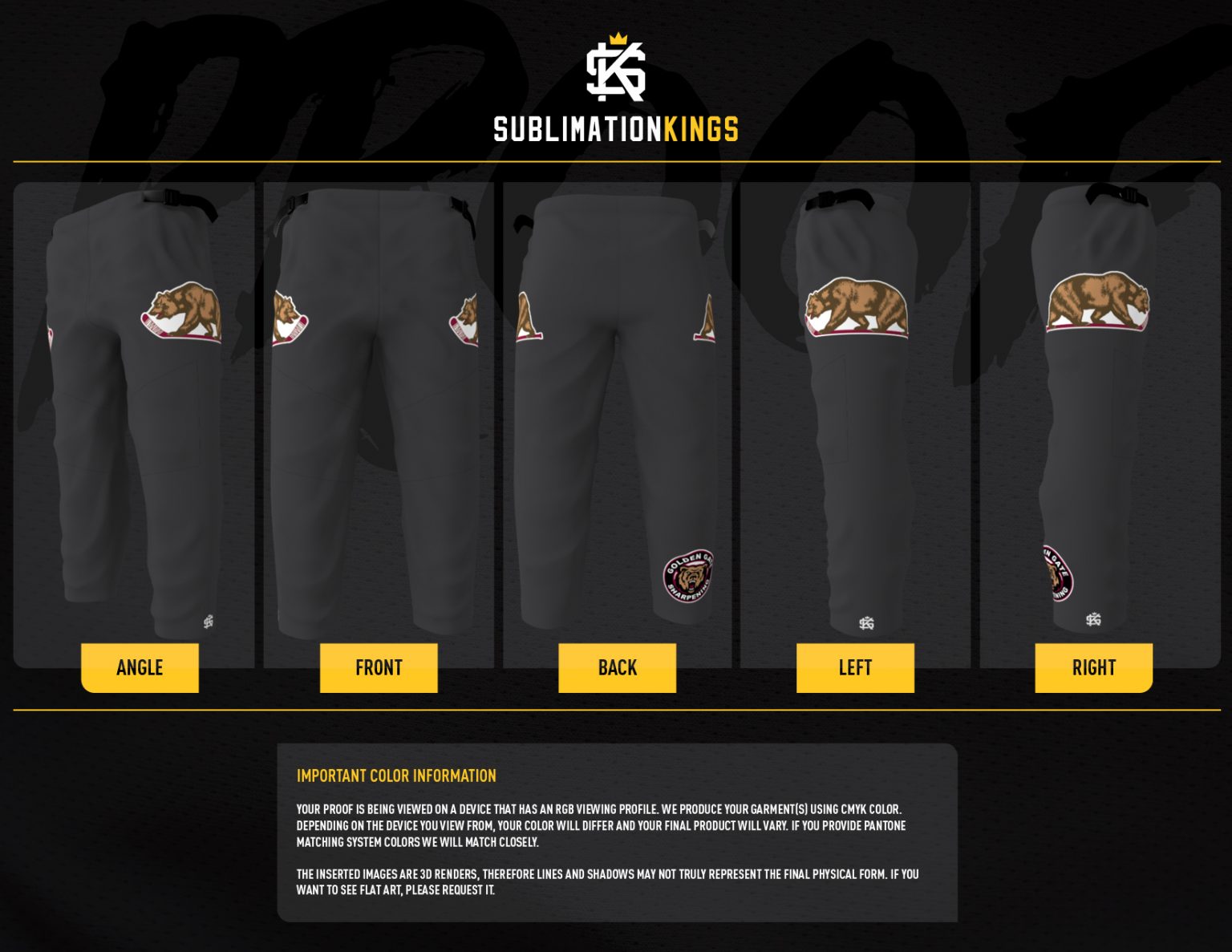 Custom Designs | Sublimation Kings