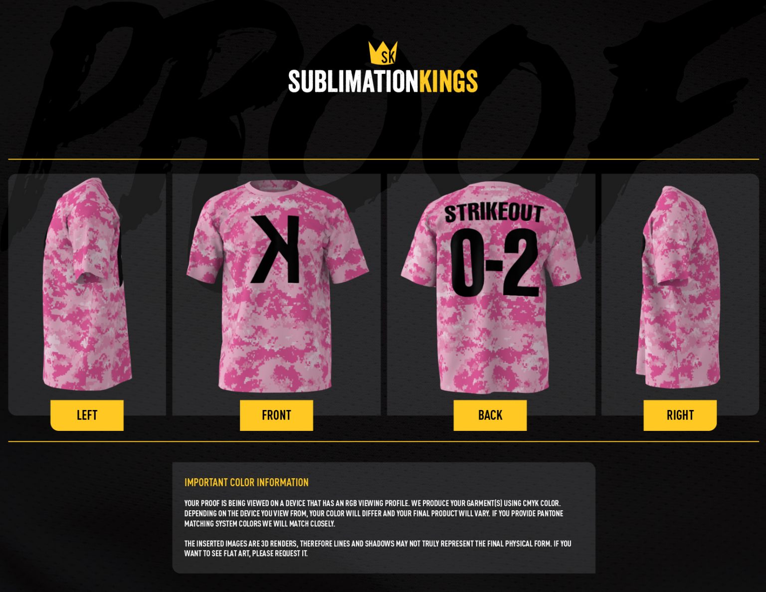 Custom Designs | Sublimation Kings