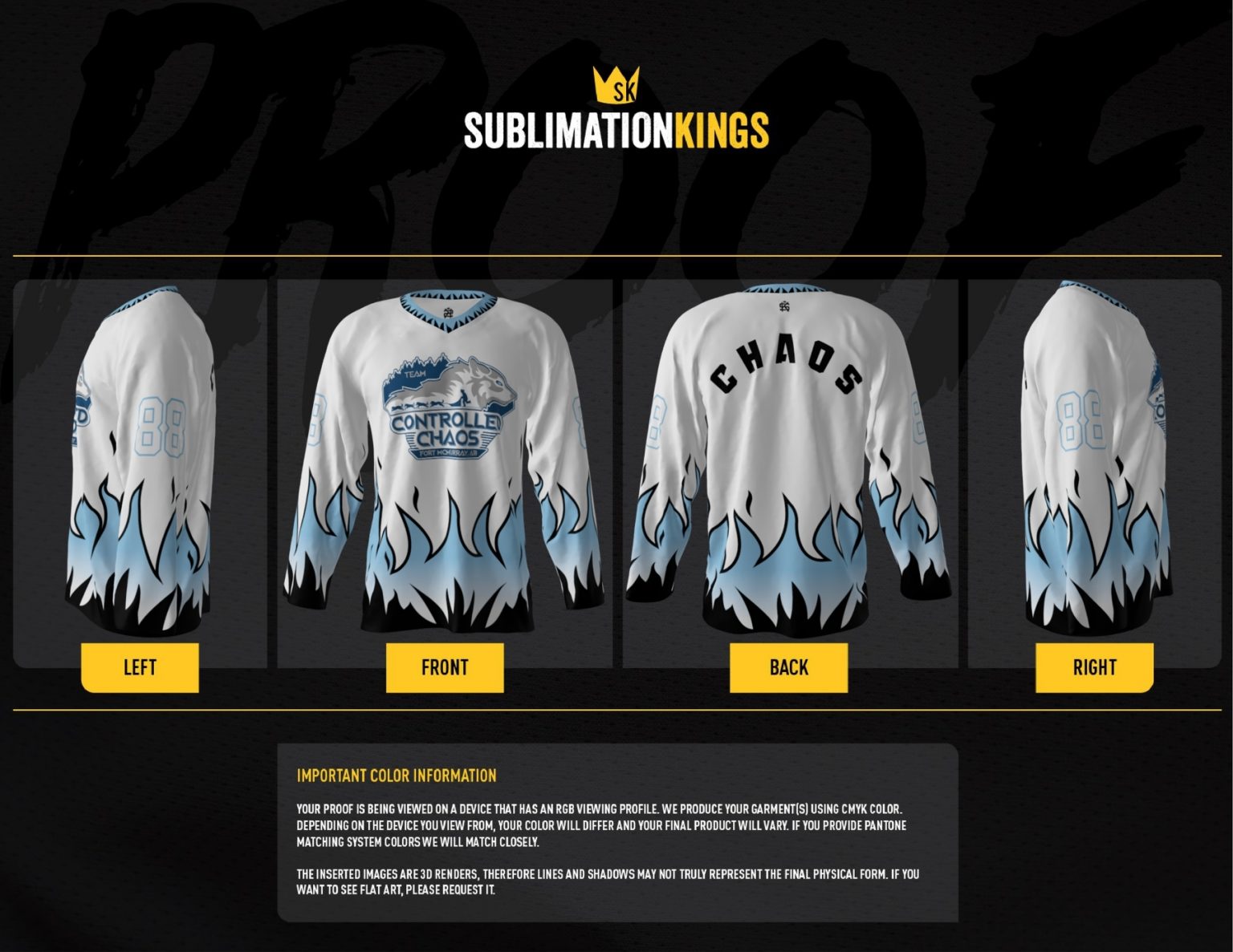 Custom Designs | Sublimation Kings