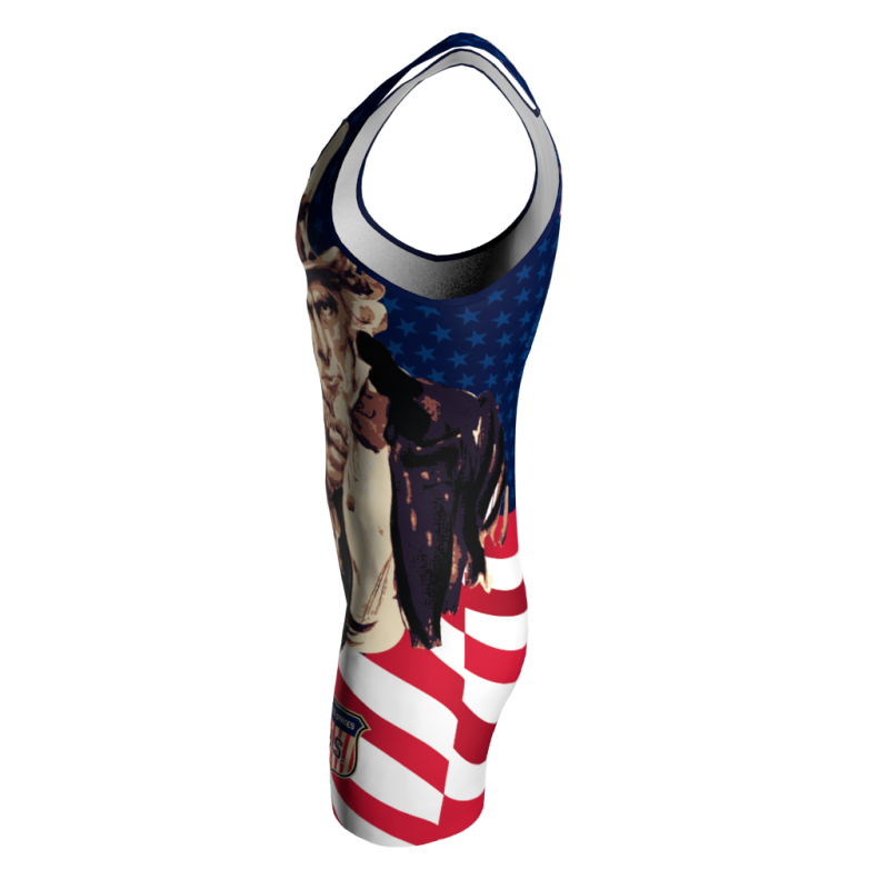 Uncle Sam Wrestling Singlet – Sublimation Kings