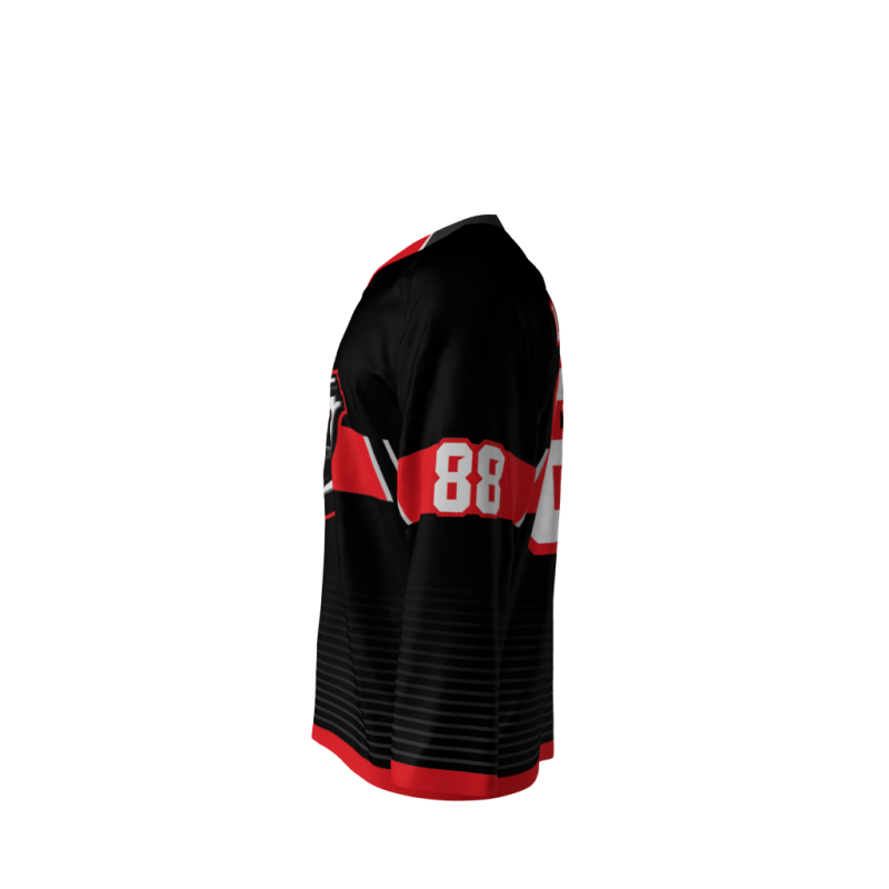 Reapers Black Hockey Jersey – Sublimation Kings