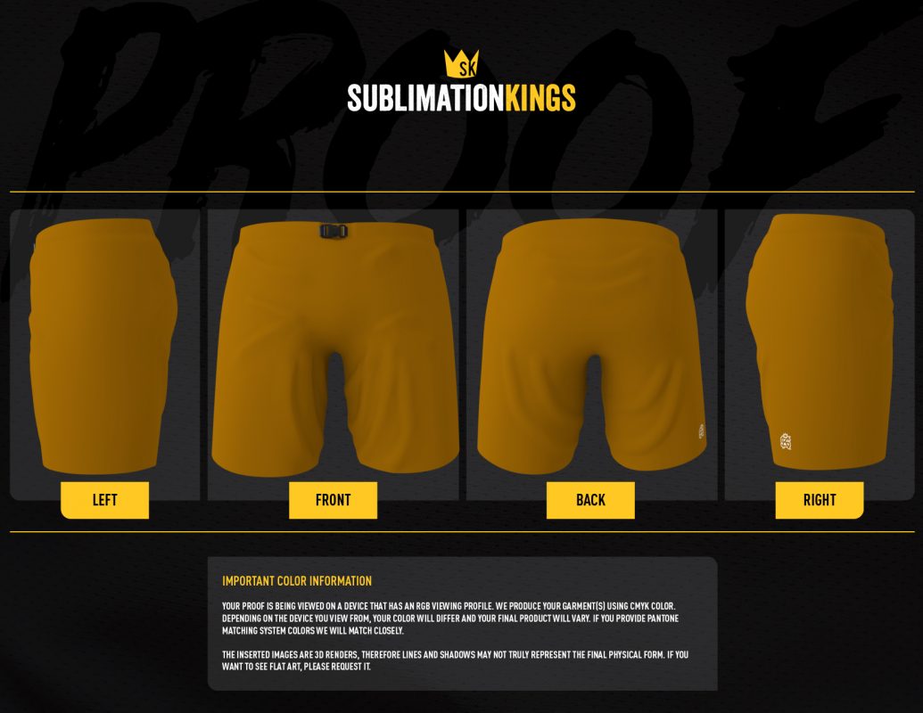 Custom Ice Hockey Pant Shell Builder – Sublimation Kings