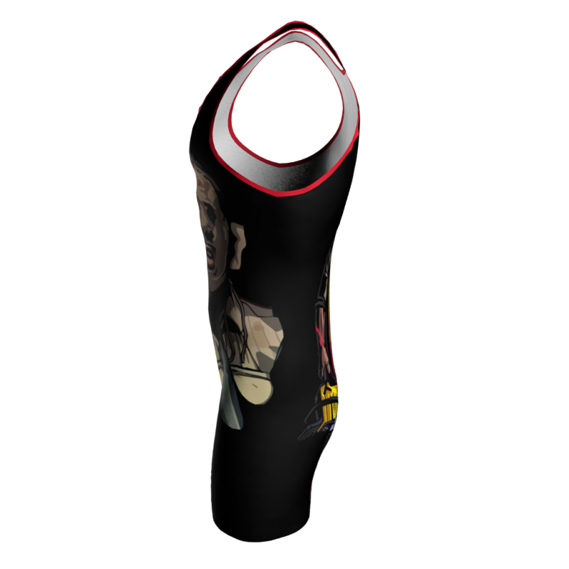 Leatherface Wrestling Singlet – Sublimation Kings