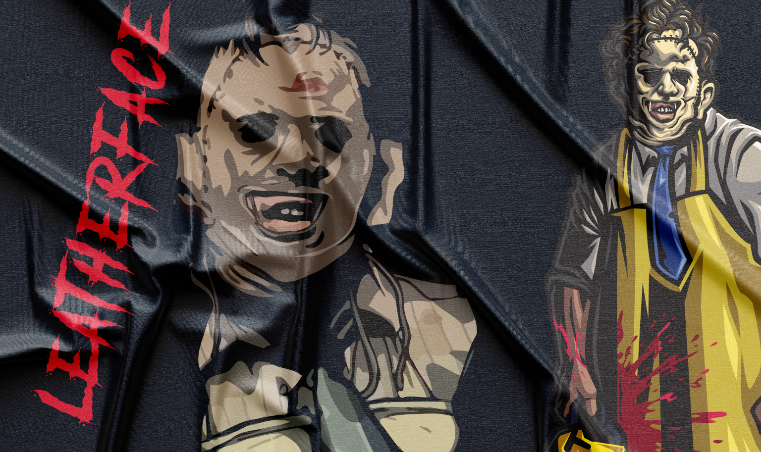 Leatherface Wrestling Singlet – Sublimation Kings