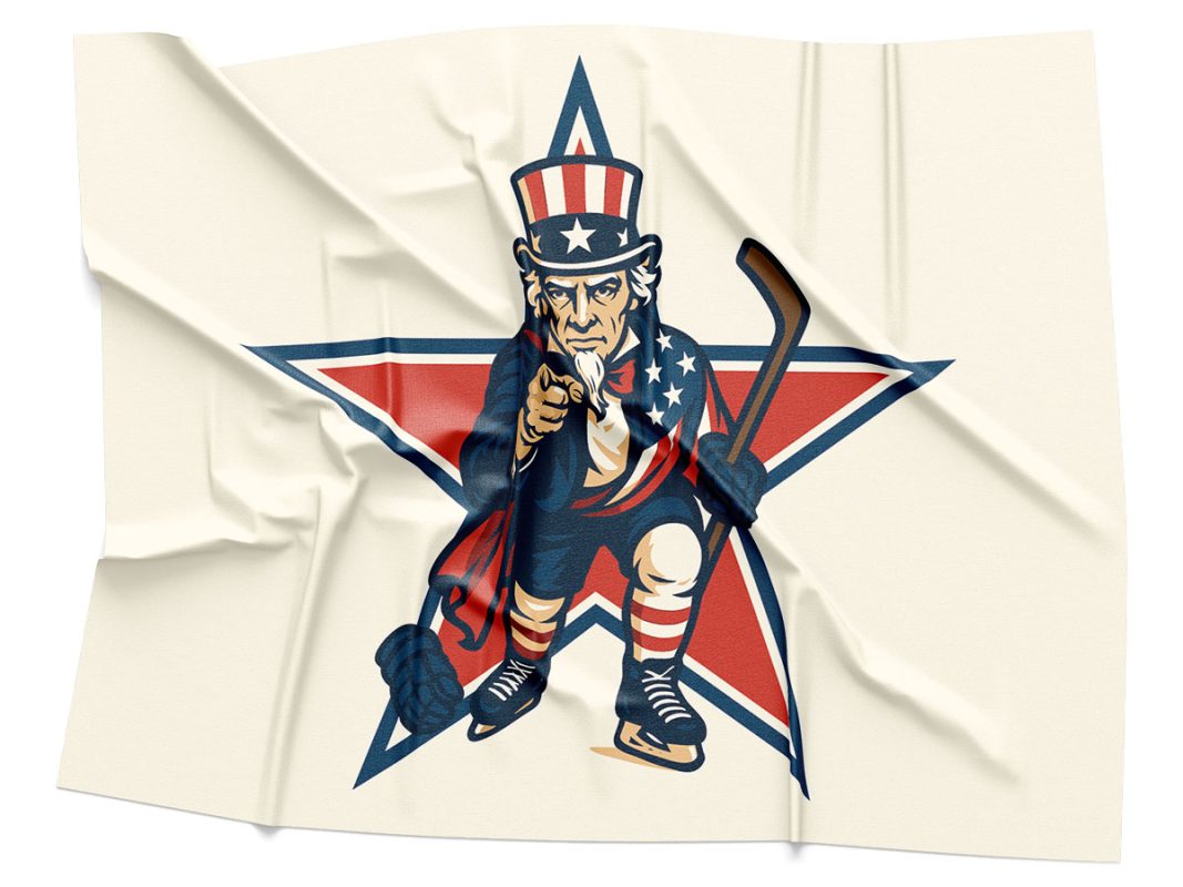 Uncle Sam Cream Hockey Jersey – Sublimation Kings