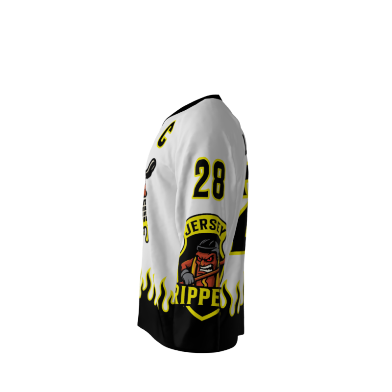 Jersey Rippers White Hockey Jersey – Sublimation Kings